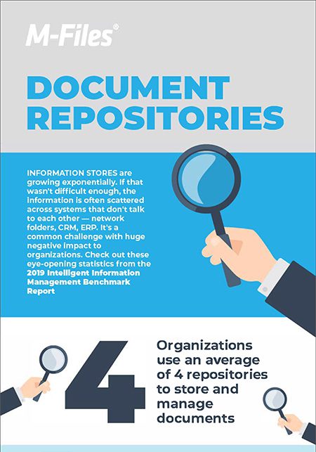 Centric Business Systems Infographic: Document Repositories