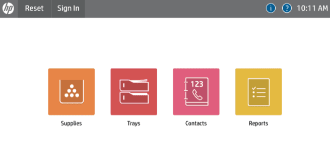 HP Quick Guide: Managing the Address Book from the MFP