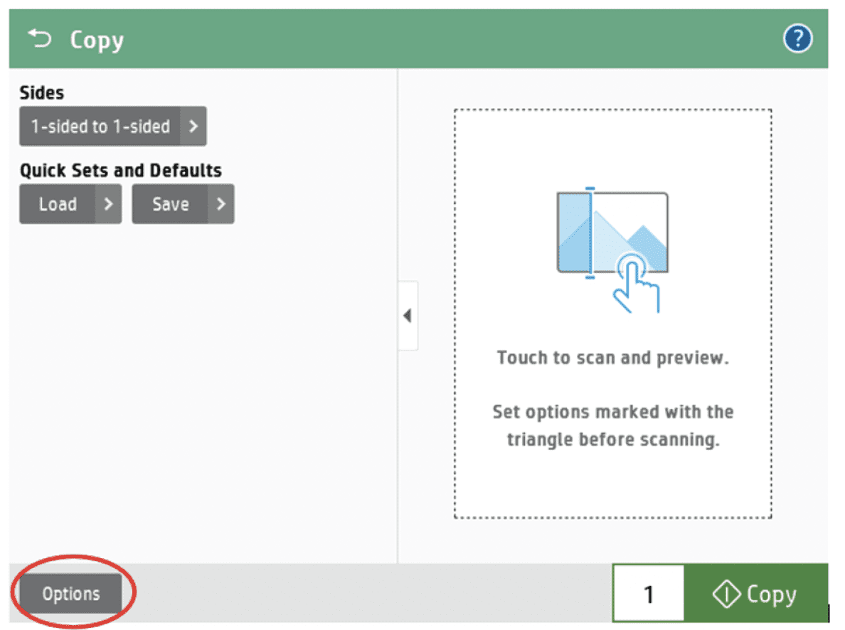 HP Quick Guide: ID Card Scan or Copy
